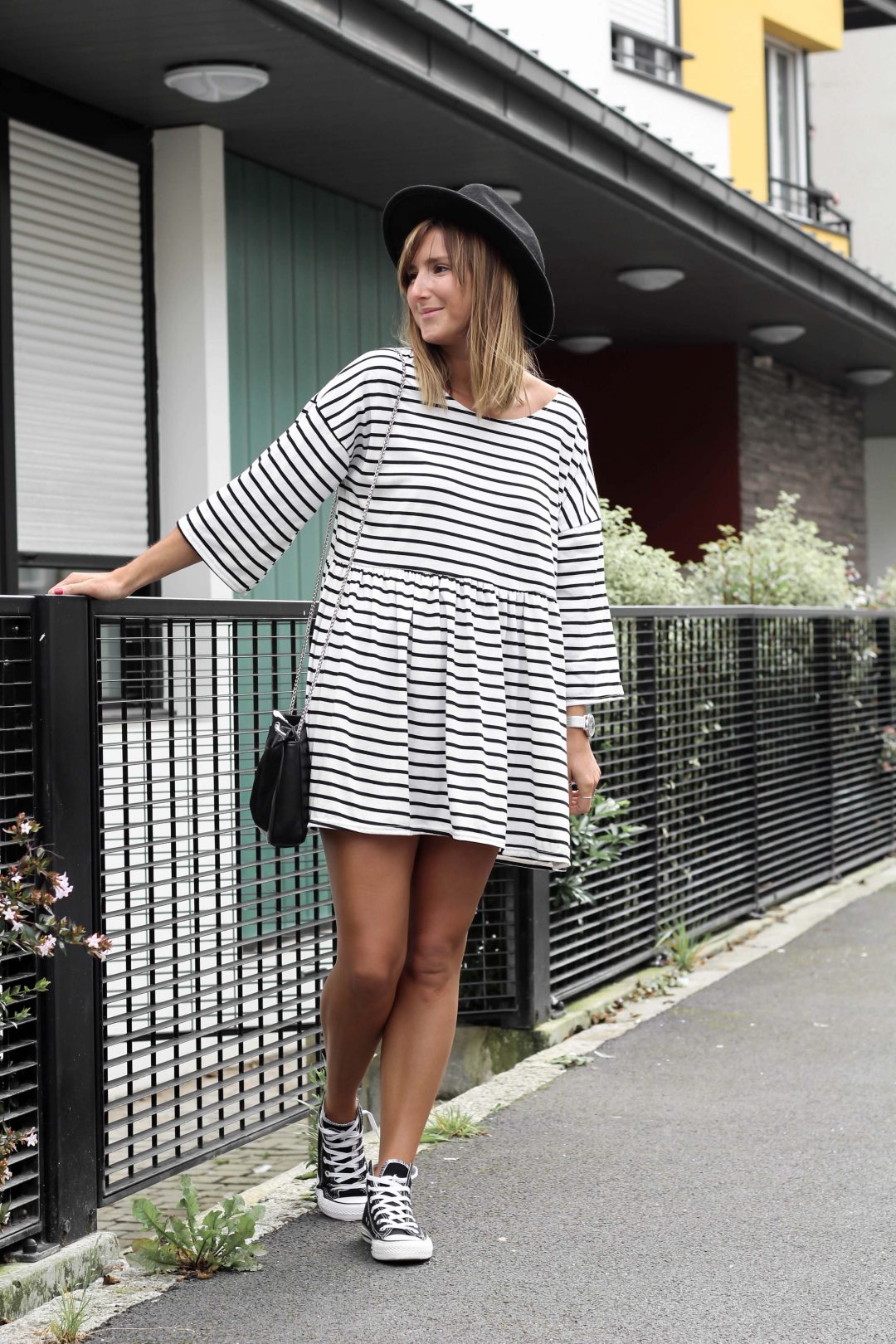 STRIPE DRESS L'instant Flo
